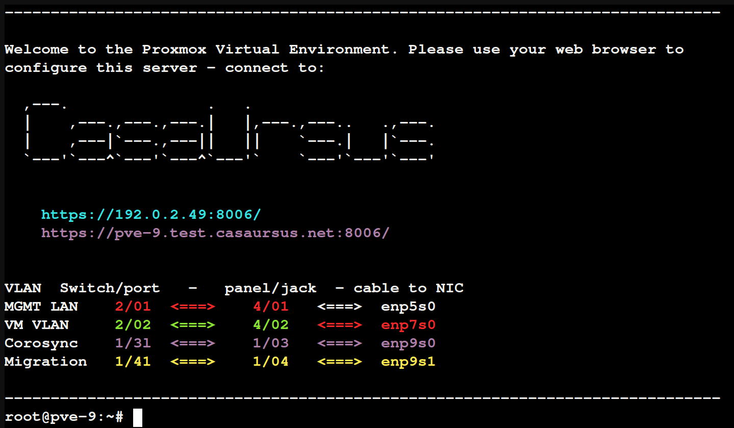 Add Color to Proxmox Logon
