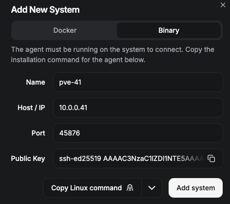 Server Monitoring with Beszel