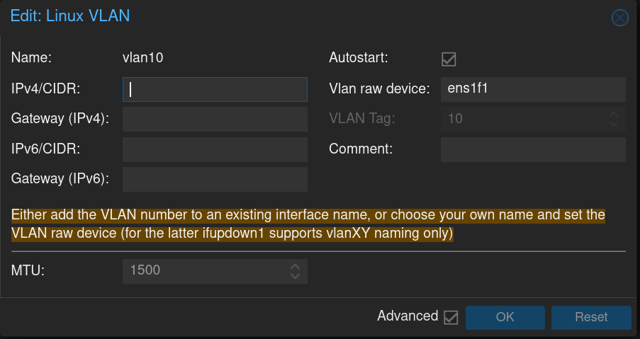 Using Vlans On Proxmox
